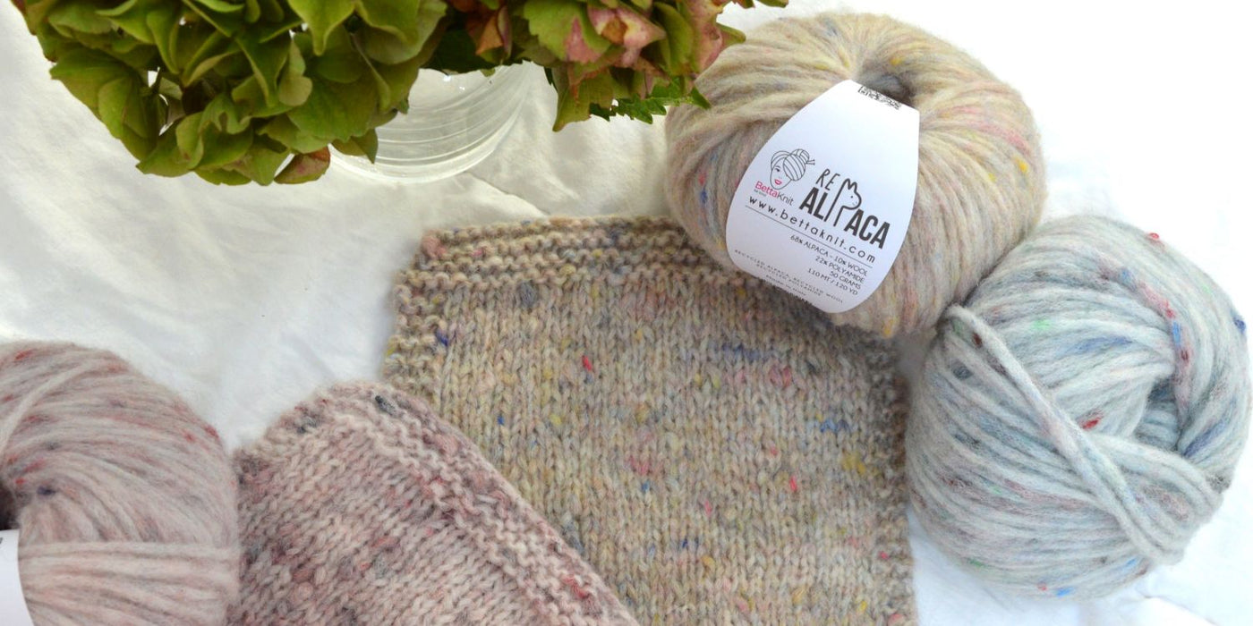 Schema maglione in cotone ai ferri – Tutorial con filato riciclato – BettaKnit